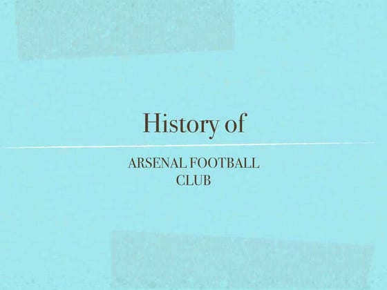 REAL MADRID CF PRESENTATION | PPTX