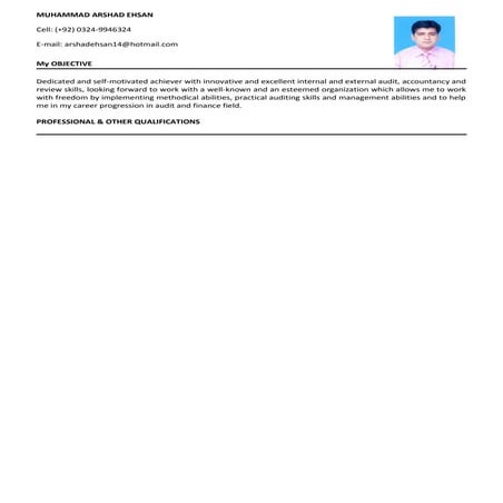 Arshad cv | DOC
