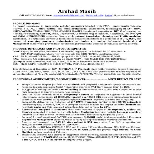 Arshad Masih -Resume | DOCX