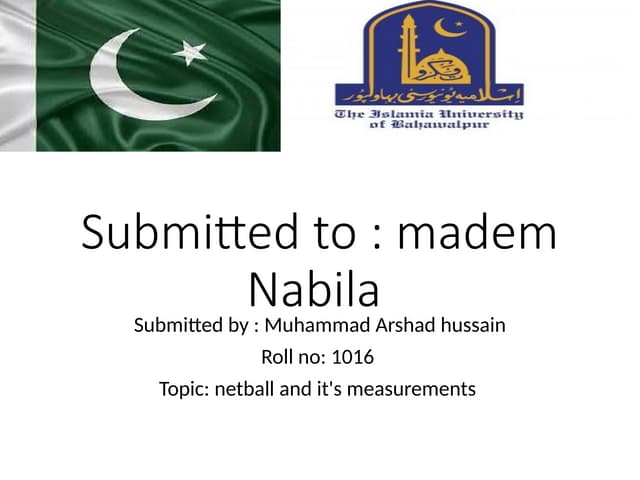 Netball basic rules presentation | PDF