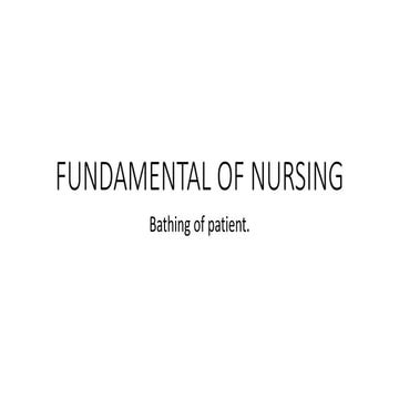 Bath patient Fundamental of Nursing.pptx