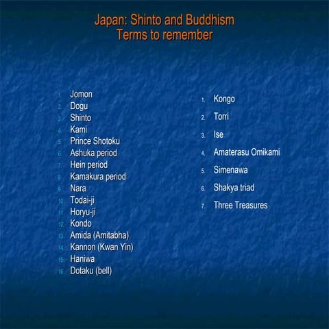 Intro to world religion shintoism report | PPTX