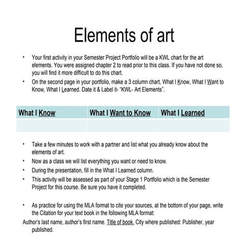 Art Elements | PPT