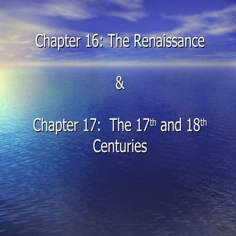The Renaissance | PPT