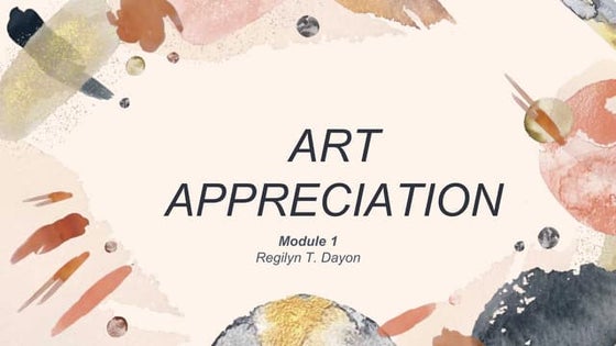 An introduction to art | PPT