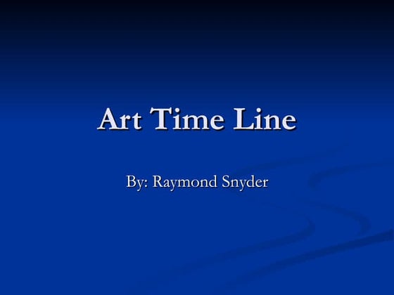 Overview of Western Art and Non Western Art Part 1 | PPTX | Arts and ...