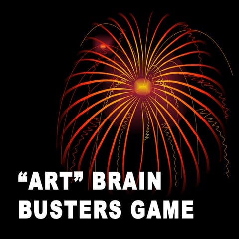 Art Vocabulary Game | PPT