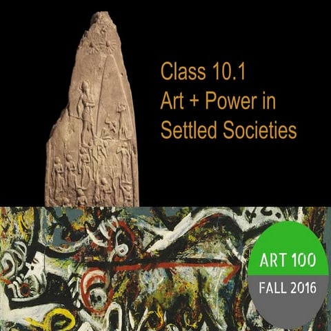 ART100_Fall2016_Class10.1 | PPT