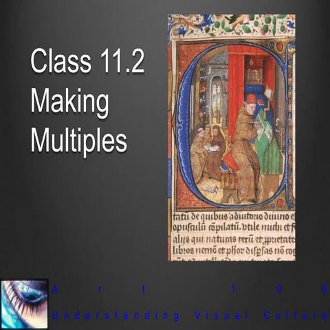 ART100_Fall2016_Class11.2 | PPT