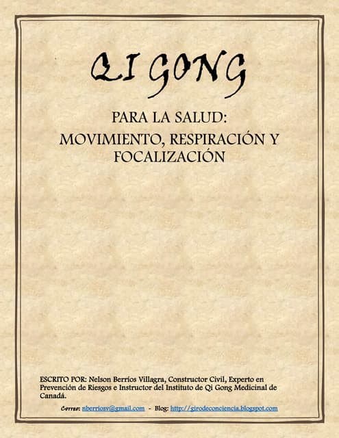 LOS 18 MOVIMIENTOS DEL QI GONG SHIBASHI 1 TAIJI-QIGONG | PDF