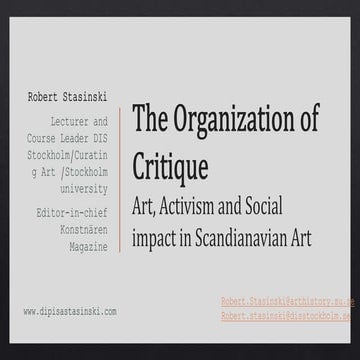 Art, Activism and Social Impact Skidmore College 2021.pptx