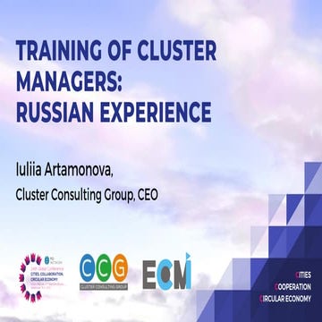 Cluster Management in Practice | PPT