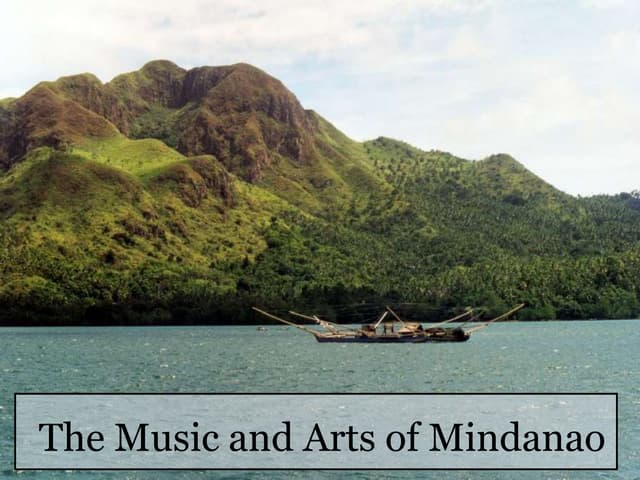 Musical instrument in mindoro palawan and visayas | DOCX