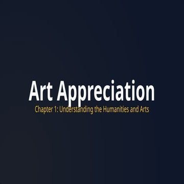 Comprehensive Exploration of Art, Humanities, and Their Societal Impact ...