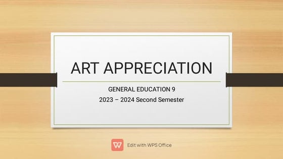 Assumptions of Art | PPTX | Modern Art | Fine Art