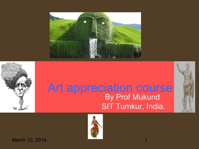 Lesson 1 What is art appreciation?: Introduction and Assumptions | PDF ...