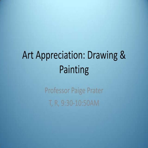 Art Appreciation: Principles & Elements of Art | PPTX