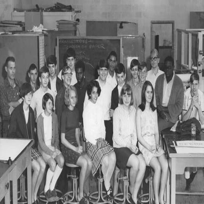 1968 Commercial Art Class, Fulton High School, Knoxville, TN | PPT
