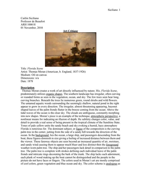 Art Appreciation - Subject, Form, and Content | PPT