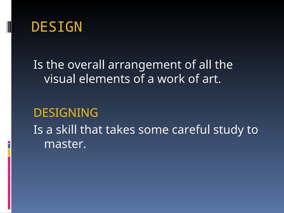 Chapter 3 emphasis and focal point | PPT | Photography | Arts and Crafts