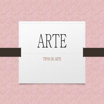 Arte como lenguaje | PPT