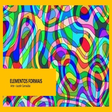 ARTES VISUAIS – Elementos Visuais as cores e as linhas.ppt