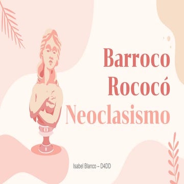 Arte Barroco, Rococó y Neoclasicismo | PDF | Antiquing and Antiques | Hobbies & Interests