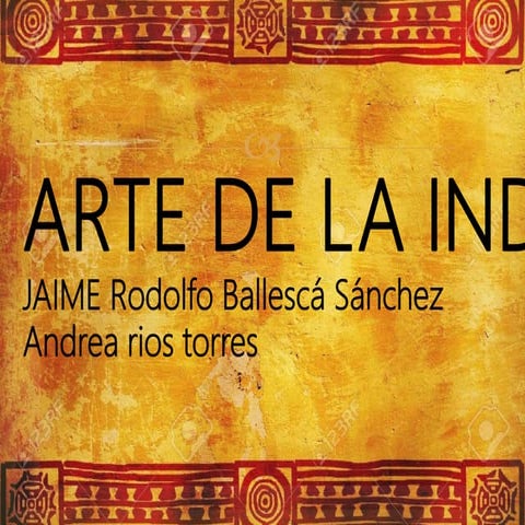 Arte de la india | PPTX