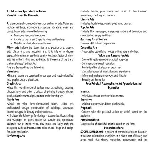 Art Education Specialization Review.docx