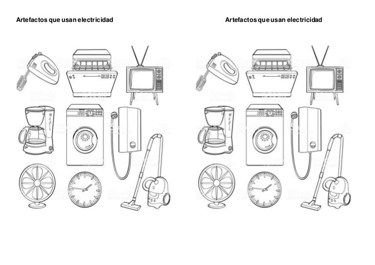 Artefactos Que Usan Electricidad