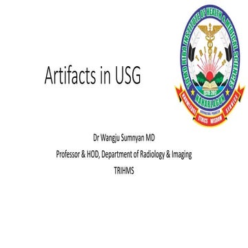 Ultrasound artifacts | PPTX