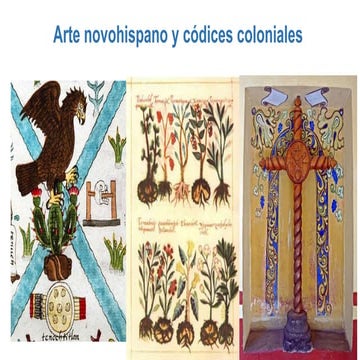 Arte novohispano y codices coloniales | PPTX