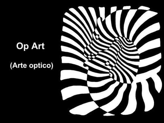 Op Art | PPT | Modern Art | Fine Art