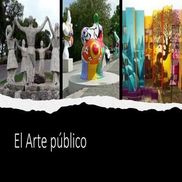 Arte publico | PPTX