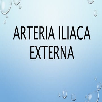 ARTERIA ILIACA EXTERNA.pptx