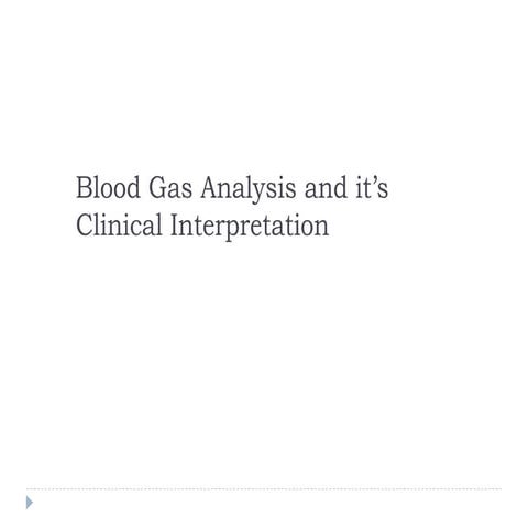 Arterial Blood Gas (Dr George).ppt