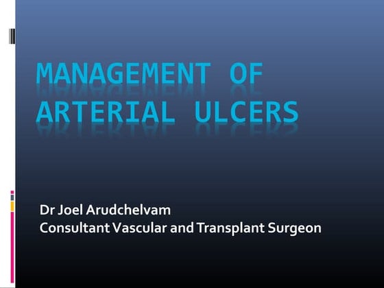 Leg ulcers | PPT
