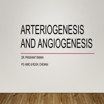 Arteriogenesis | PPTX
