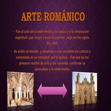Arte romanico | PPTX