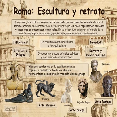 Arte Romano. Escultura: el relieve y el retrato. | PPT