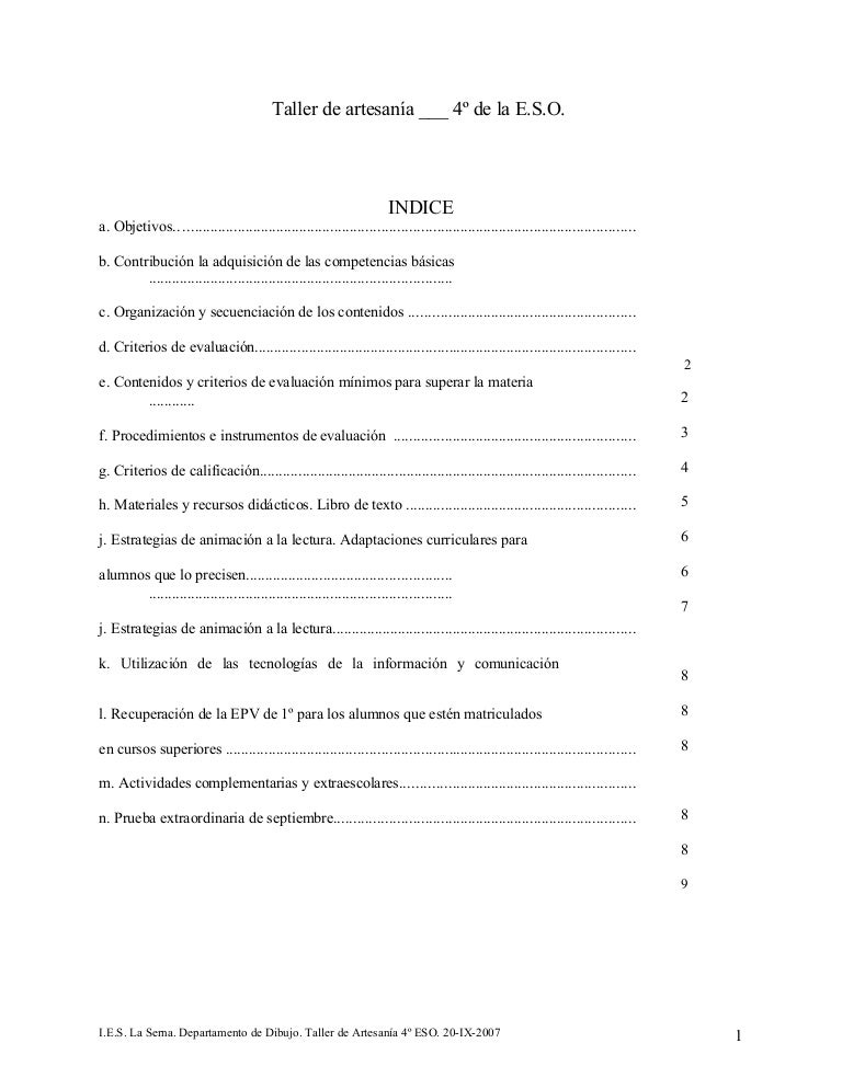 Artesan A 4 Eso Artesan A 4 Eso