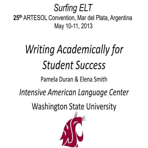 Academic Writing for Student Success | PPT