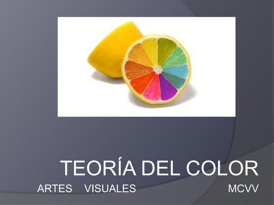 Color plano y color modulado | PPT