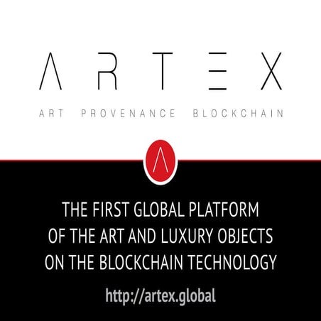 ARTEX - global art platform on blockchain, 2017 | PDF