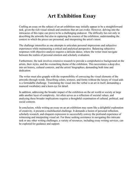 Essay On Art.pdf
