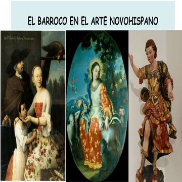 El Barroco en el arte novohispano | PPTX