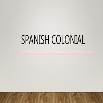 Art Forms in the Philippines during the Spanish Colonization | PPTX