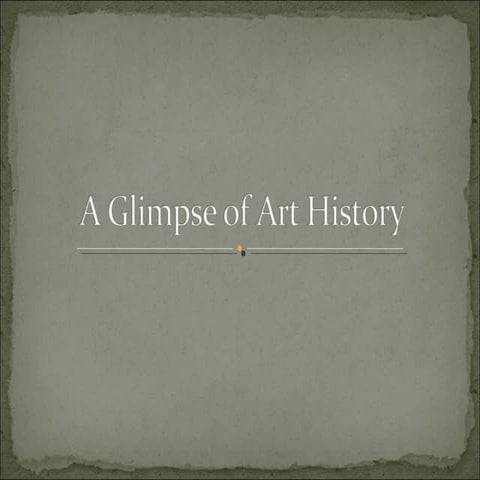 Art history1 | PPT