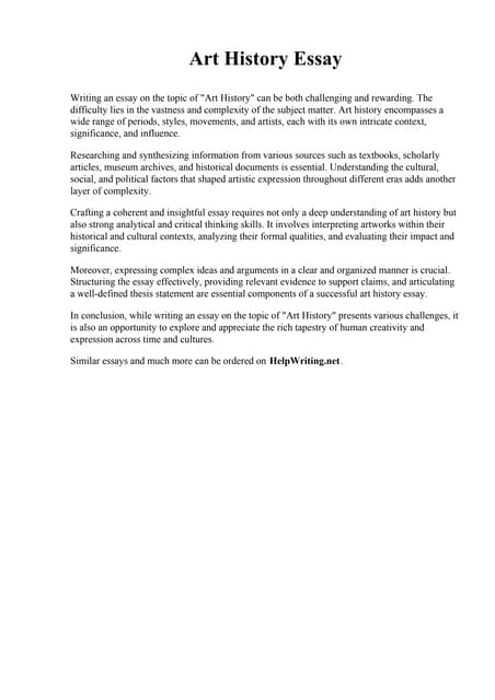 Art History Essays.pdf