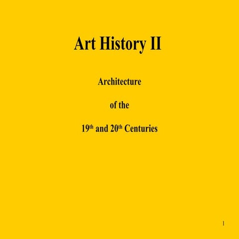 Art History II online part 4 | PPT | Home Improvement | Home & Garden